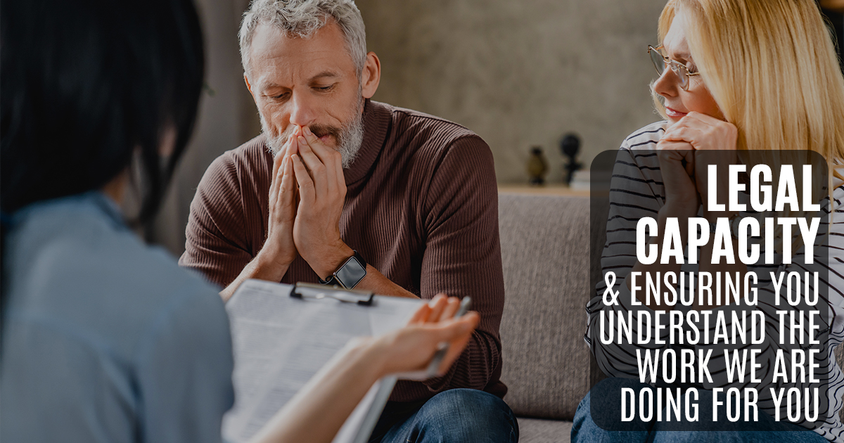 What is Legal Capacity? | Berrill & Watson