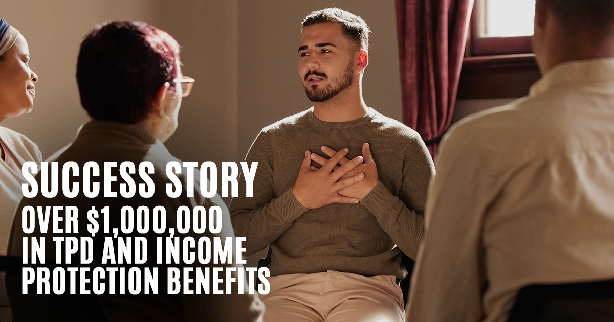 TPD and Income Protection Win for Client with Alcoholism